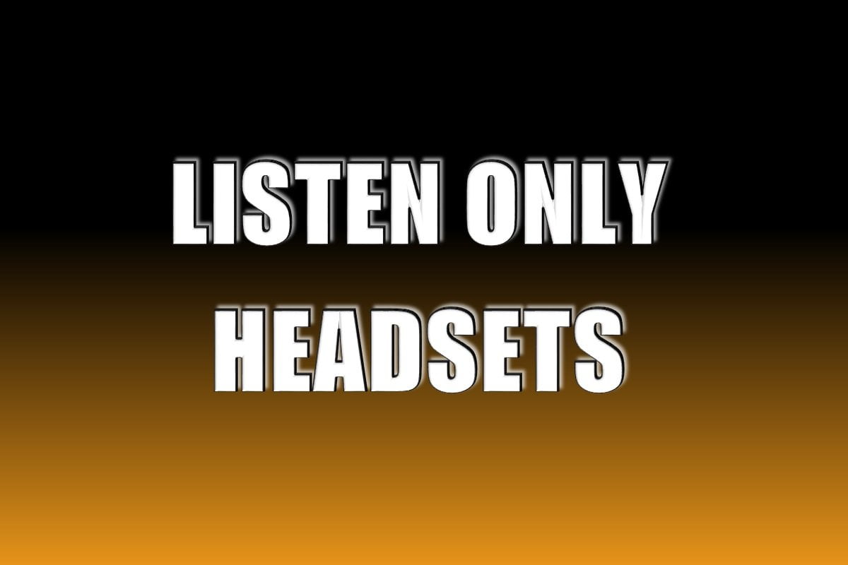 Listen Only Headsets - CRS Accessories